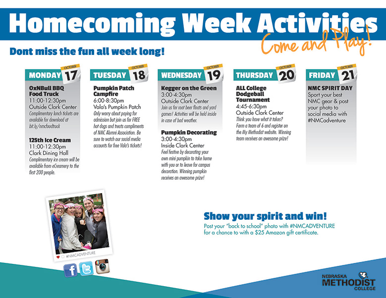 2016 Promises to Be Biggest Homecoming Ever for NMC